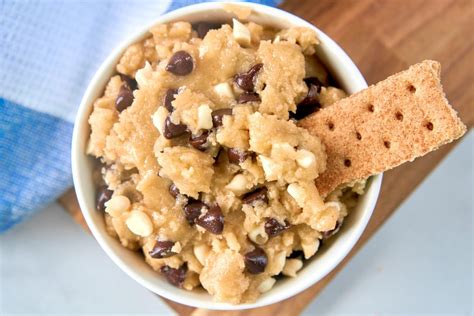 Easy Edible Vegan Cookie Dough Wow Its Veggie