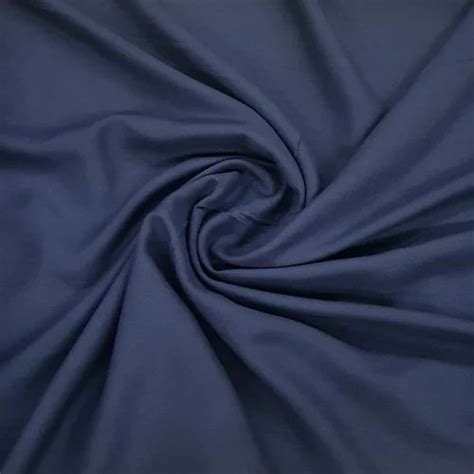 Navy Blue Plain Rayon Fabric At 36 Meter Simple Rayon Fabric In