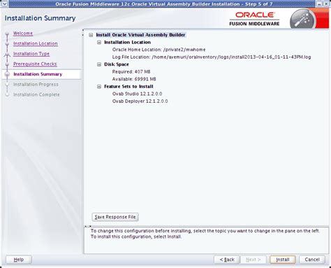 3 Installing Oracle Virtual Assembly Builder