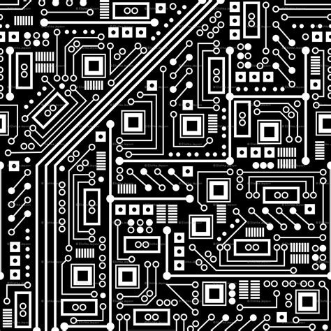Black And White Circuit Board Clipart 15 Free Cliparts Download
