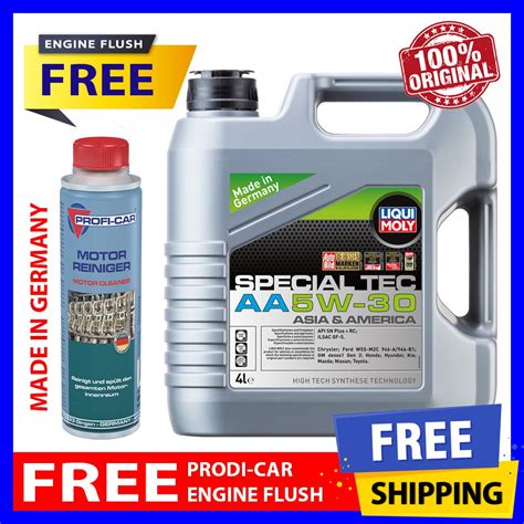 Liqui Moly Special Tec Aa 5w30 Sn Plus Synthetic Engine Oil 4l