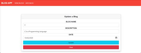 Crud Operation With React Js Spring Boot Restapi And Mysql Codebun