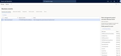 Using Business Events And Recurring Integrations Api To Extract Data