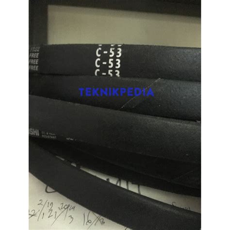 Jual V Belt Mitsuboshi Tipe C51 C52 C53 C54 C55 C56 C57 C58 C59 C60