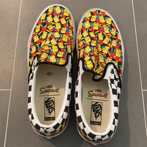 Vans The Simpsons Slip On Featuring Bart Simpson Gem