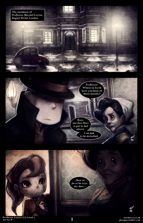 Professor Layton Rp Page 1 By Nattherat On Deviantart