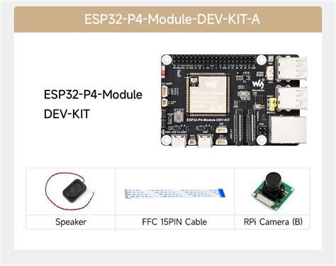 Esp32 P4 Module High Performance Devboard Esp32 P4 And Esp32 C6