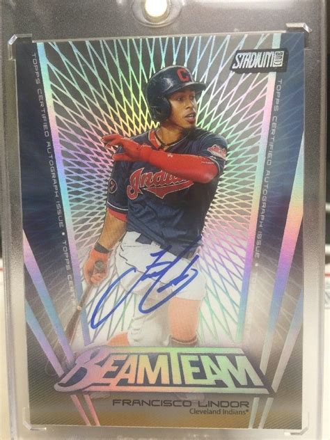 Francisco Lindor Baseball Cards Wiki Fandom