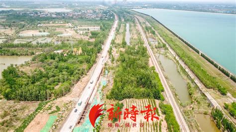 济南穿黄隧道收费站位于这里 向北与g309线相通 海报新闻