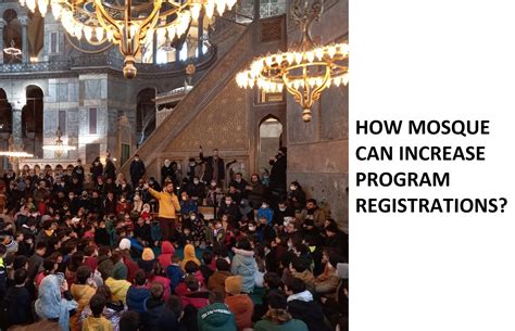 How Masjid Can Increase Program Registrations