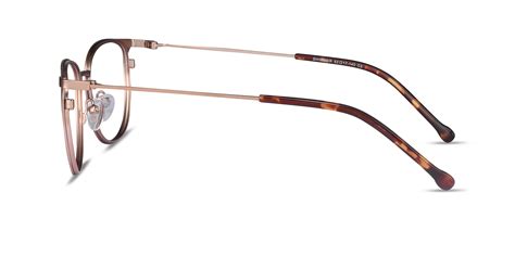 Shimmer Cat Eye Rose Gold Glasses For Women Eyebuydirect