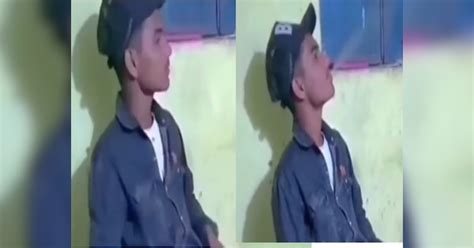 Video Of Young Man Carrying Illegal Weapons With Film Dialogue Goes