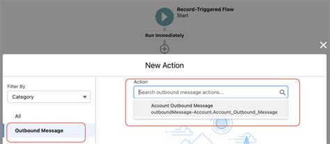Send Outbound Message From Flow In Salesforce Apex Hours