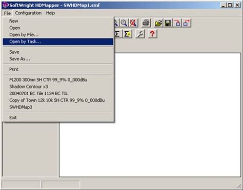 Opening Coverage Files In Hdmapper