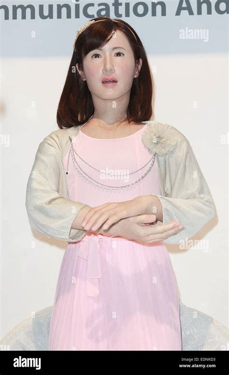 Las Vegas Nevada Usa 8th Jan 2015 Chihira Aico A Communication Android Robot On Display At