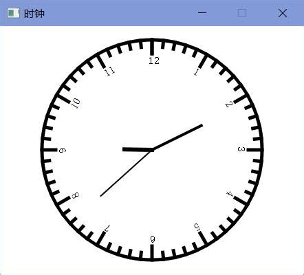 Qt绘图 时钟 qt画一个时钟 CSDN博客
