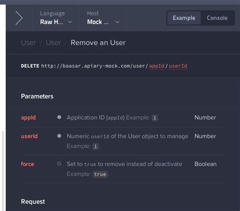 Apiary Documentation Format Beinyu