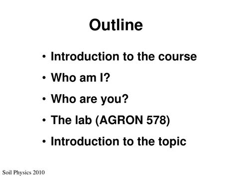 PPT Soil Physics PowerPoint Presentation Free Download ID