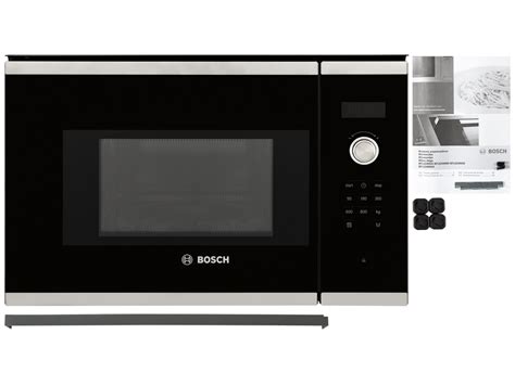 Micro-ondas Encastre BOSCH BFL524MS0 (20 L - Sem Grill - Inox) | Worten.pt