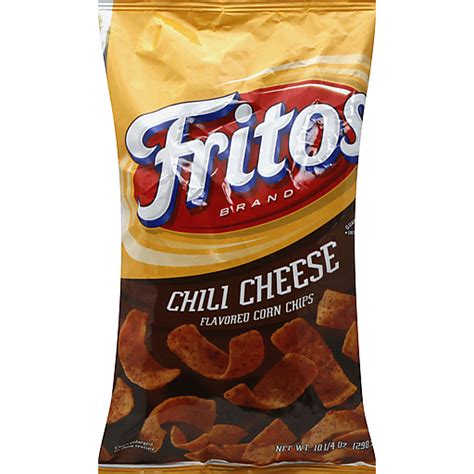 Fritos Corn Chips Chili Cheese Flavored 1025 Oz Tortilla Chief