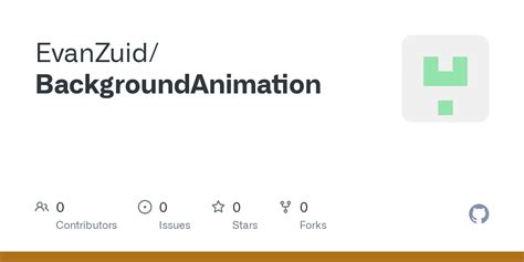 Github Evanzuid Backgroundanimation