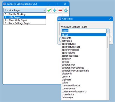 Portable Windows Settings Blocker V1 2 FileCatchers Utilities Guides