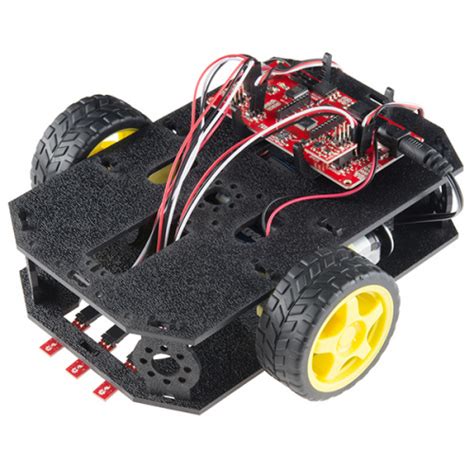 Experiment Guide For Redbot With Shadow Chassis Sparkfun Learn
