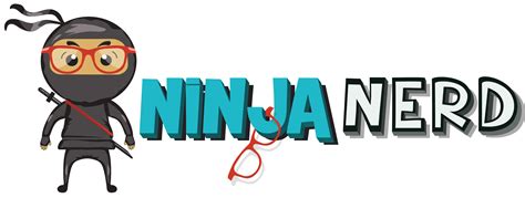 Ninja Nerd Stickers