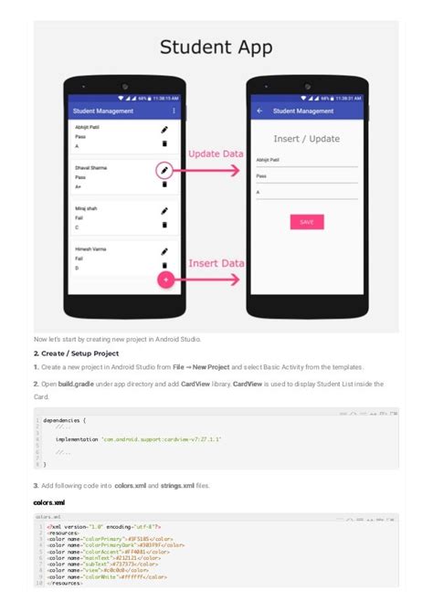 android sqlite database tutorial for beginners heavyasse