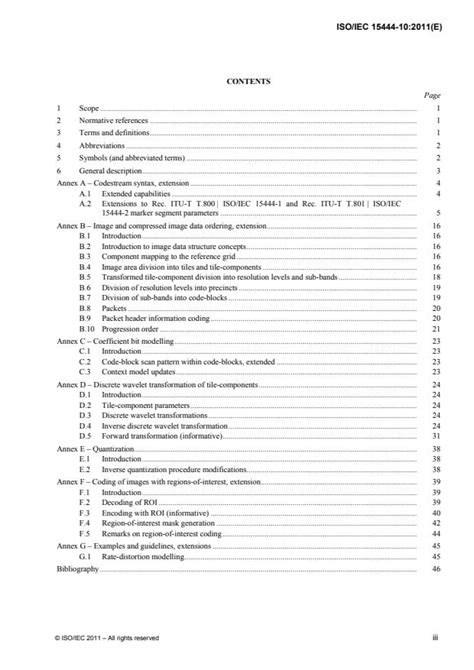 ISO IEC 15444 10 2011 Information Technology JPEG 2000 Image Coding System Extensions For