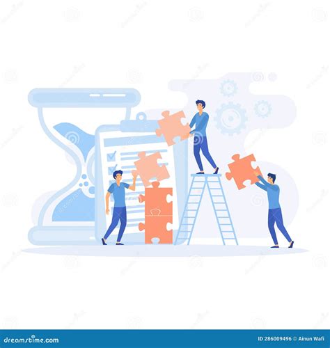 Project Delivery Concept Project Management Stock Vector Illustration Of Workflow Concept