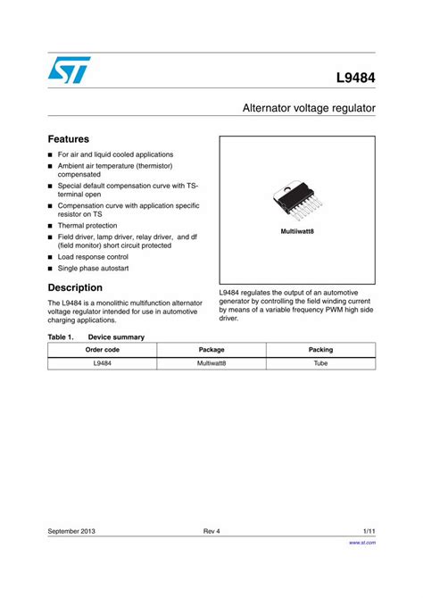 Pdf Alternator Voltage Regulator Dokumen Tips