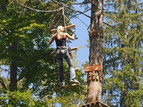 Seilpark Balmberg Mit Tyroliennes Hoch Und Schnell Ausflugszielech