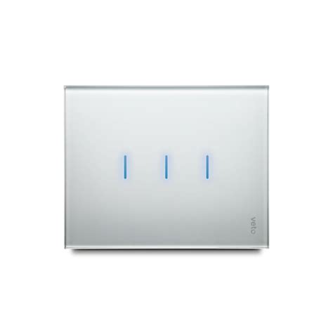 Interruptor Triple Inteligente Plura Blanco
