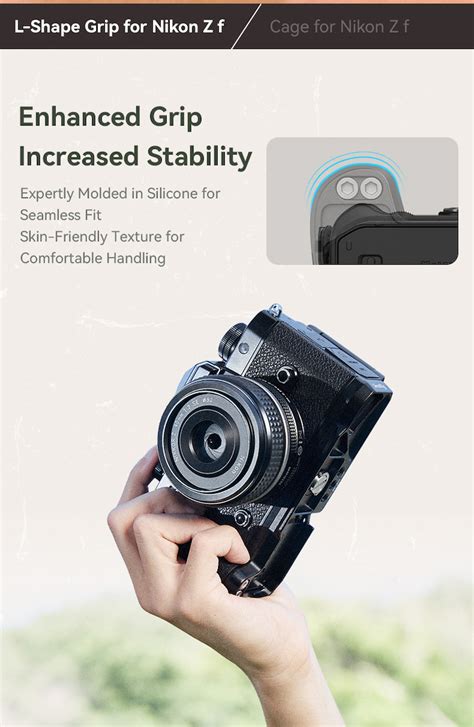 Now Available The New SmallRig Grip And Cage For Nikon Zf Cameras
