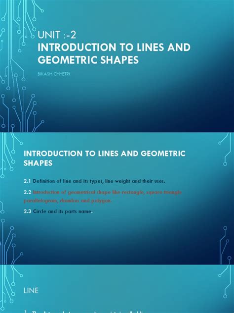 unit 2 introduction to lines and geometric shapes pdf rectangle