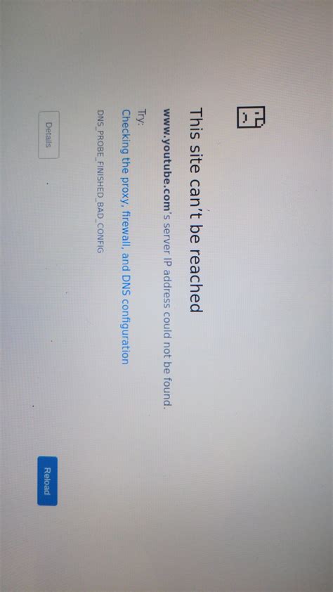 Does Anybody Know How To Fix Server Ip Address Could Not Be Found