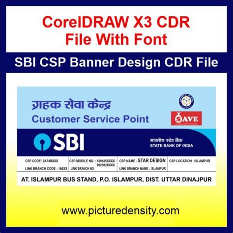 Sbi Csp Banner Design Cdr File Picturedensity