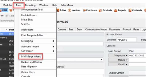 Using The Mail Merge Wizard Clik Service Clik
