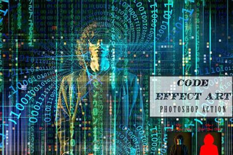 Code Effect Art Photoshop Action Photoshopresource