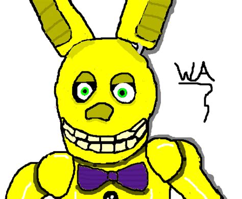 Springbonnie Desenho De William Afton Gartic