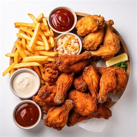 Premium Ai Image Ai Fried Chicken And French Fries Delicious