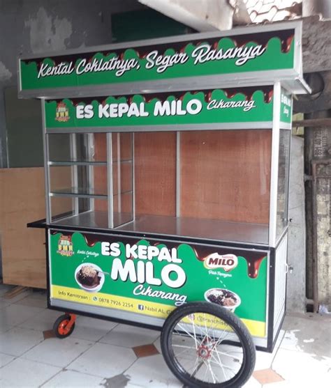 √ 40 Model Gerobak Es Tebu Es Kepal Milo Dan Es Pisang Ijo