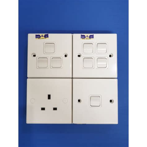 Pdl Switches 1 Gang 3 4 Gang 6 Gang 13a Socket Etc Shopee Malaysia