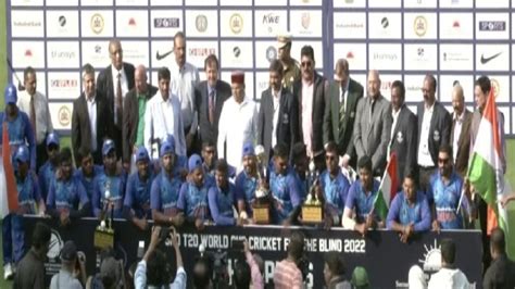 India Beat Bangladesh By 120 Runs To Win T20 World Cup For Blind