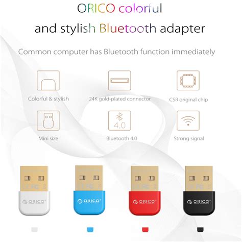 [clearance] Orico Usb Bluetooth Adapter With 3 Mbps Transfer Speed 20m Jg Superstore