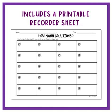 Using The Discriminant To Determine The Number Of Solutions For Quadratics