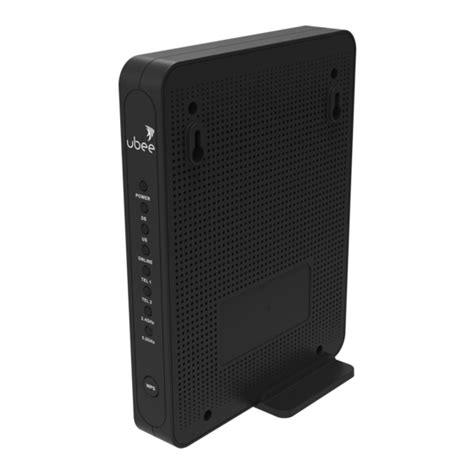 Ubee Ubc1310ba10 Quick Installation Manual Pdf Download Manualslib