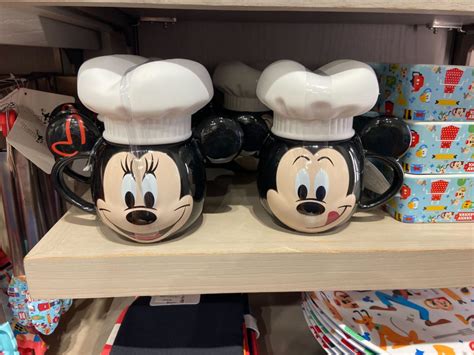 New Chef Mickey And Minnie Mug Available At Disneyland Resort Disney