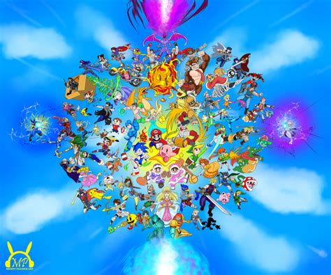 All Smash Bros Character By Mightypegasusart On Newgrounds